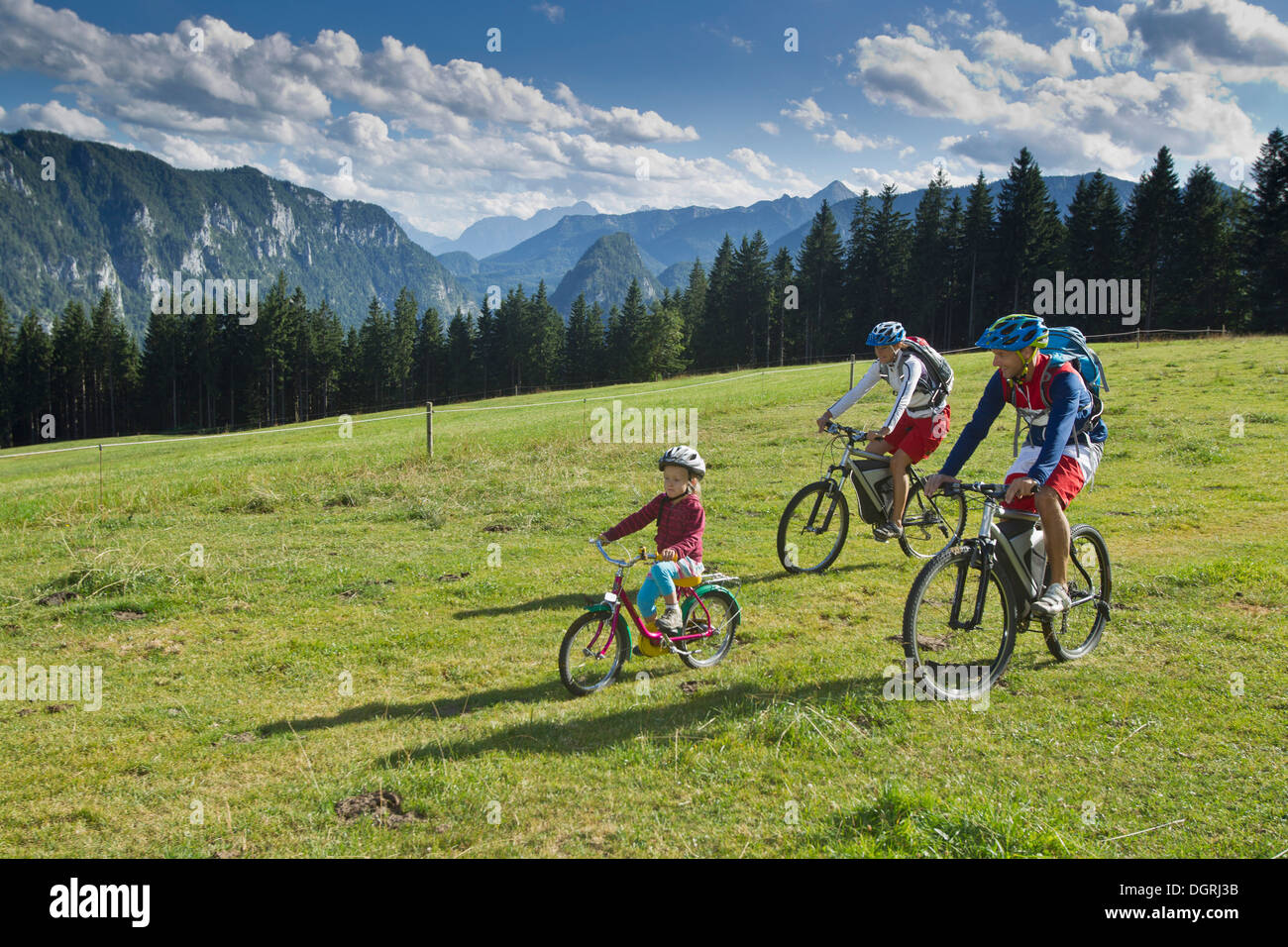 Family biking germany hi-res stock photography and images - Alamy