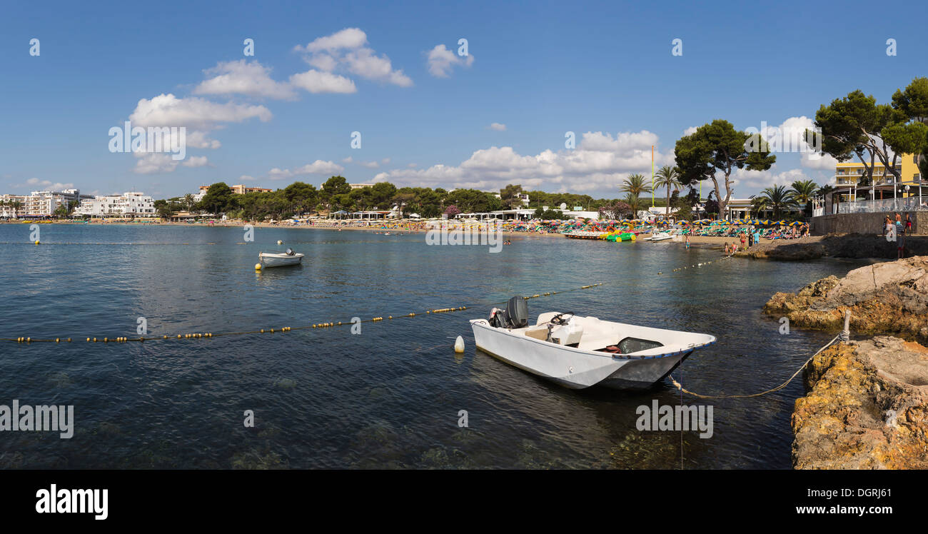 Spain, Ibiza, Beach of Es Canar Stock Photo - Alamy