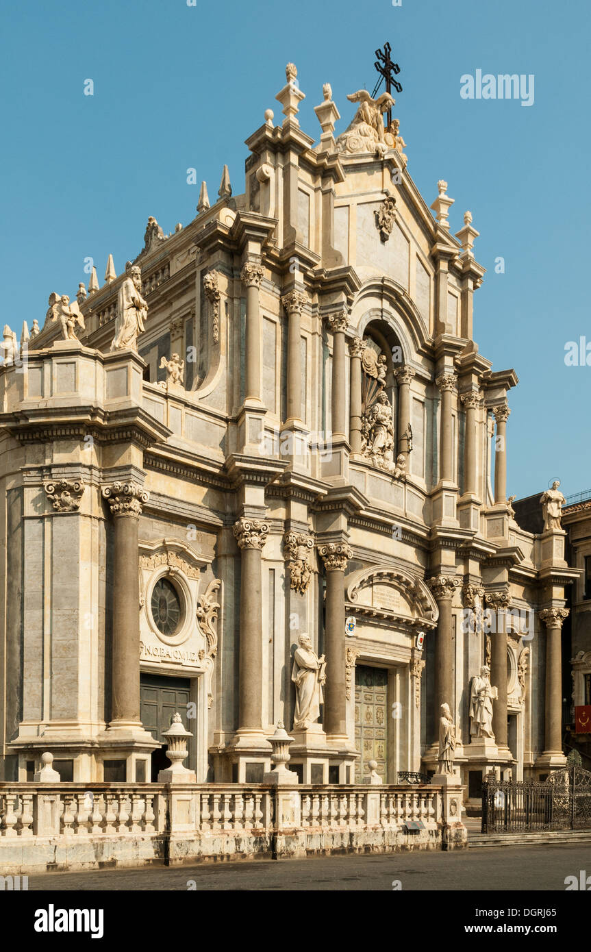The Cathedral of Sant'Agata, Catania, Sicily, Italy Stock Photo - Alamy