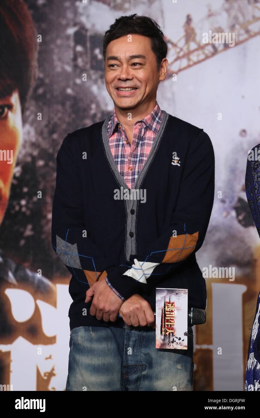 Taipei, China. 17th Oct, 2013. Actor Sean Lau promotes film " Out Of ...