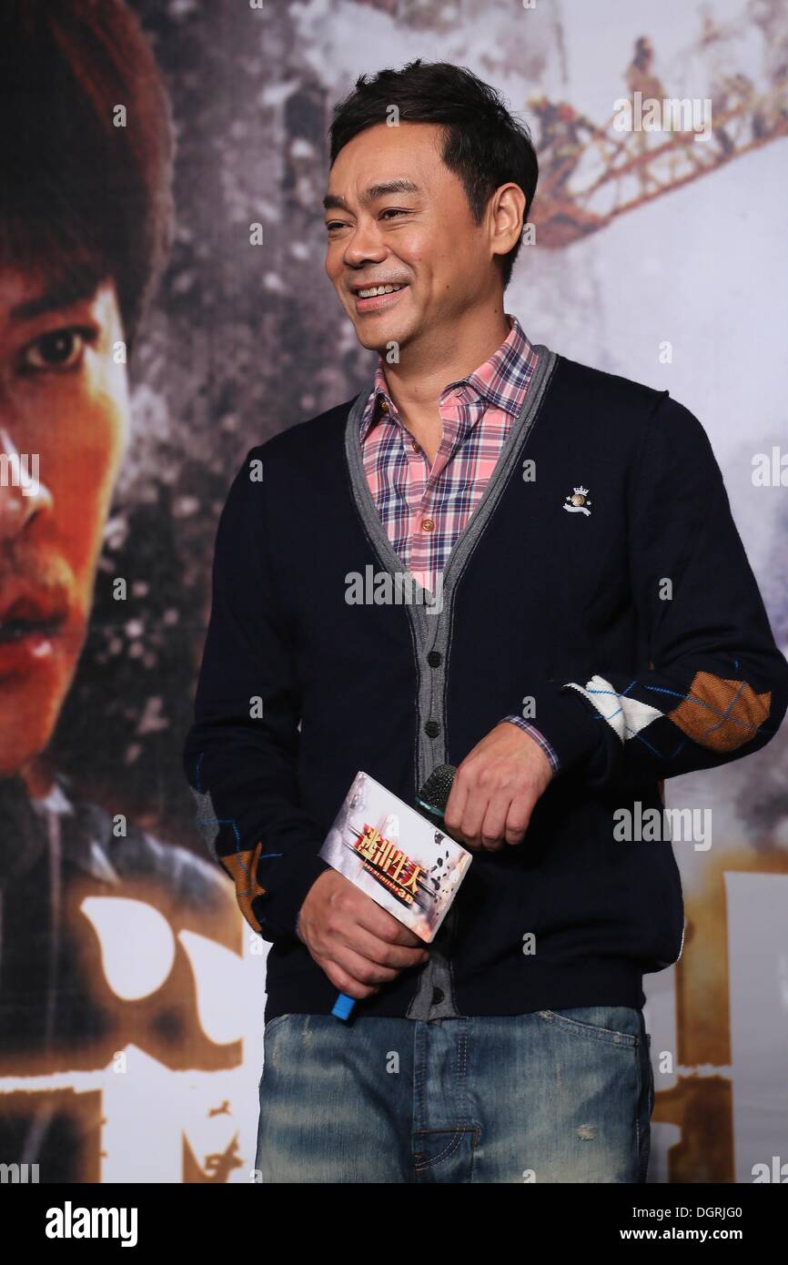Taipei, China. 17th Oct, 2013. Actor Sean Lau promotes film " Out Of ...