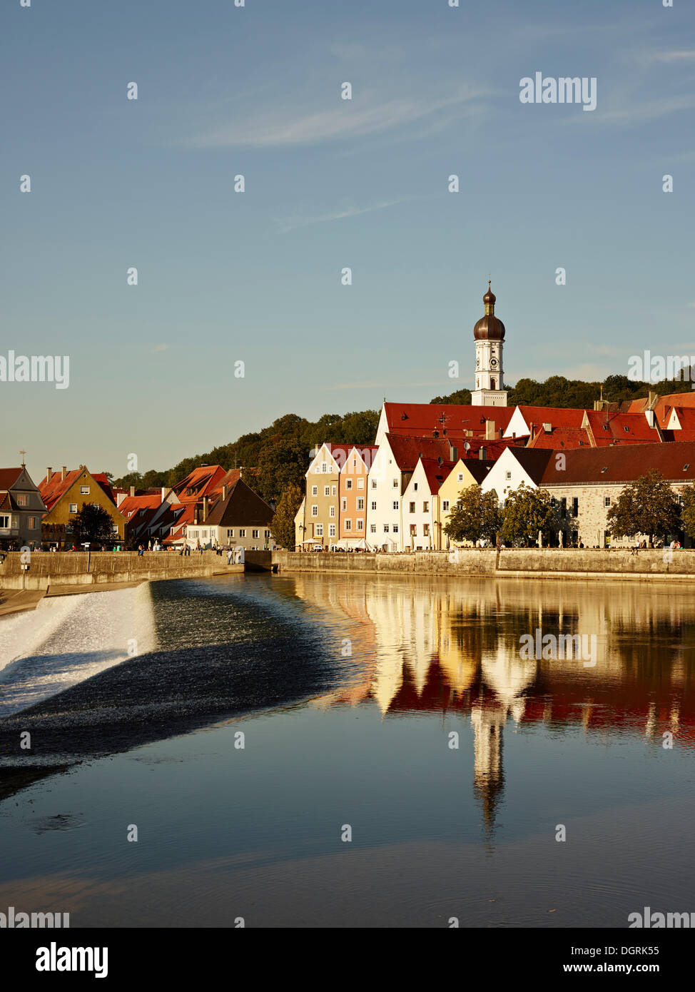 View of the old town, Landsberg am Lech, Bavaria Stock Photo - Alamy