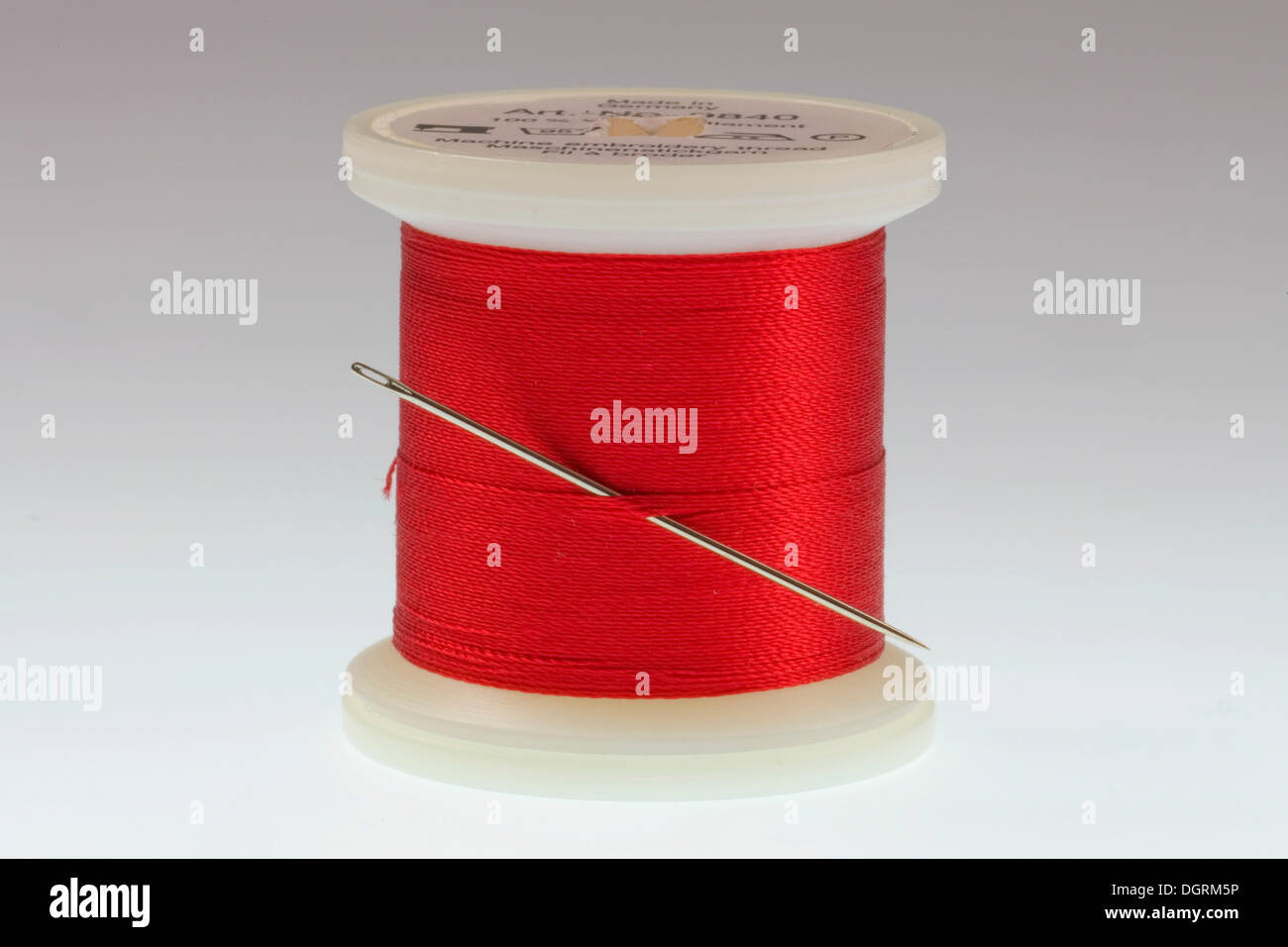 Red spool thread hi-res stock photography and images - Alamy