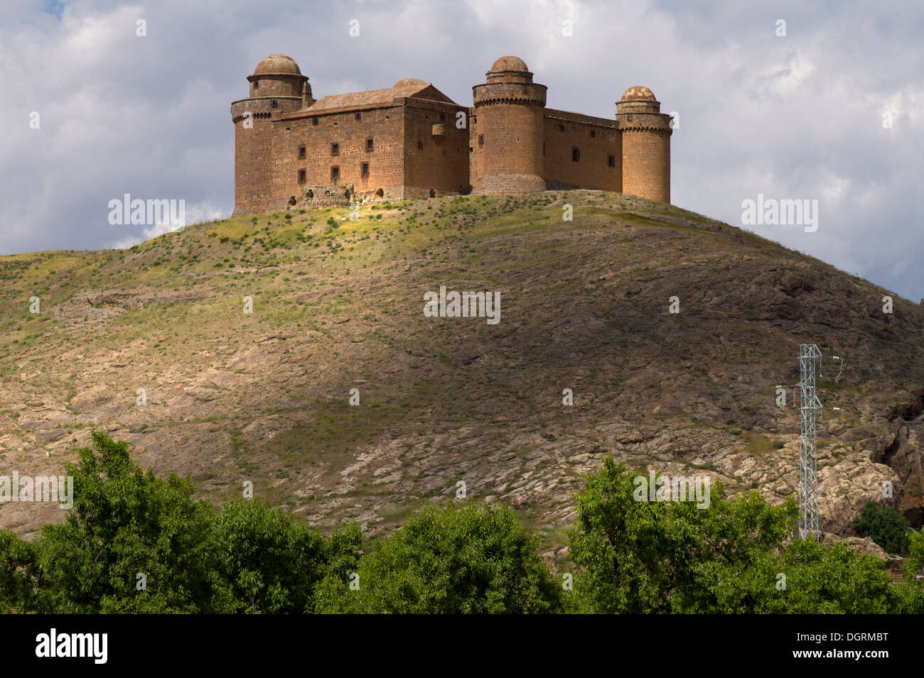Castillo de La Calahorra castle, La Calahorra, Granada province ...