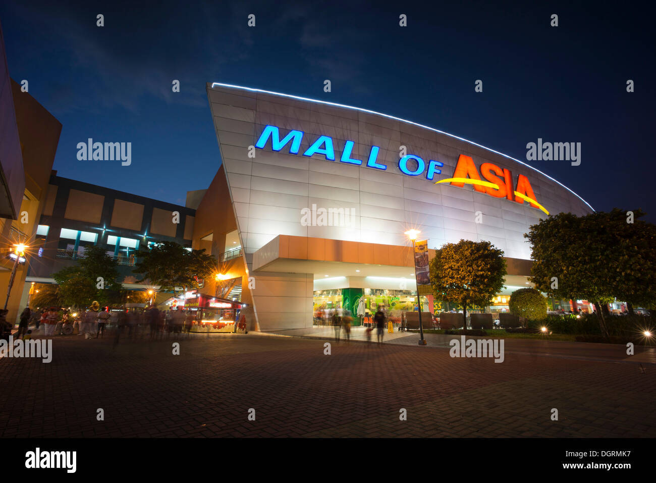 SM Mall of Asia, one of the biggest shopping centers in Asia, Pasay City, Manila, Philippines ...