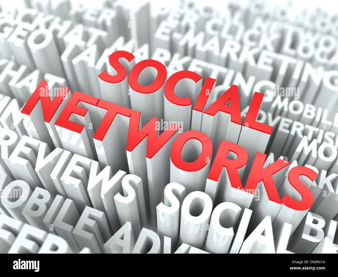 Social Networks Concept Stock Photo - Alamy