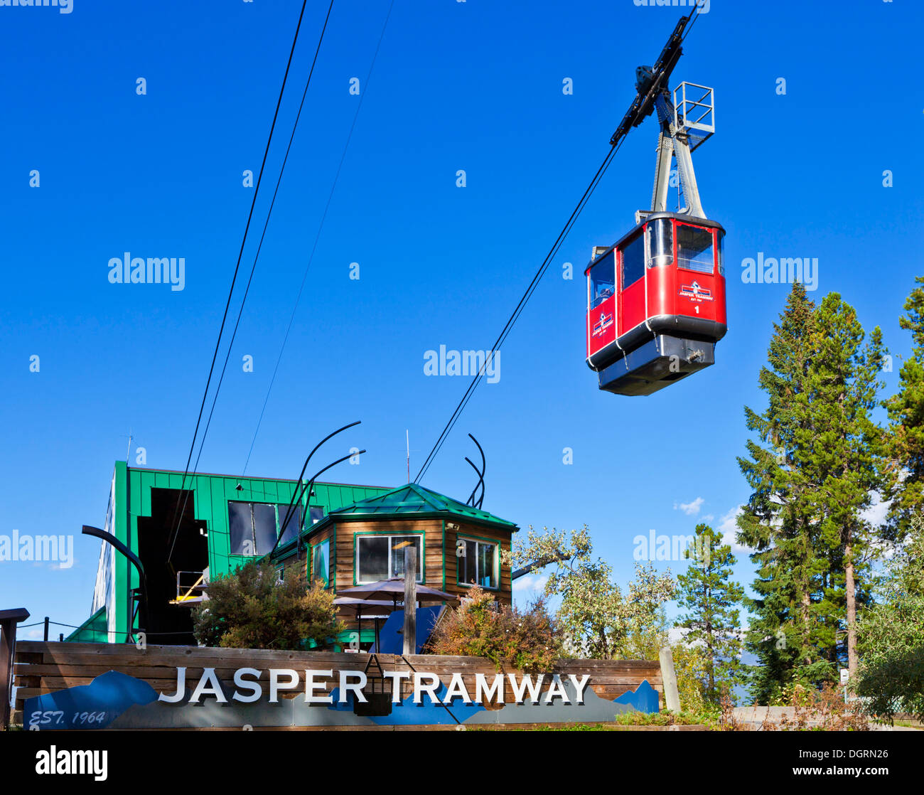Jasper tramway hi-res stock photography and images - Alamy