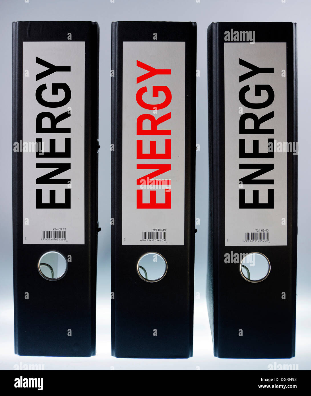 Three file folders labeled hi-res stock photography and images - Alamy