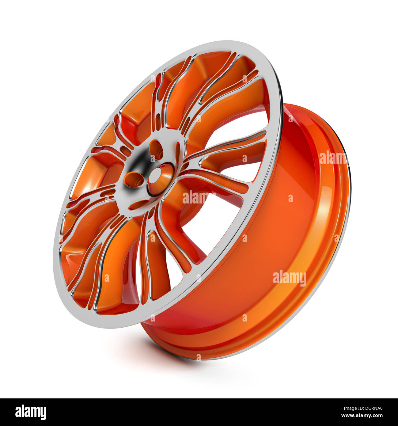Car wheel spokes Cut Out Stock Images & Pictures - Alamy