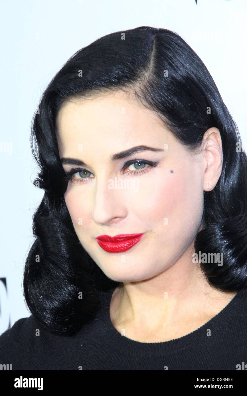 Los Angeles, California, USA. 24th Oct, 2013. Dita Von Teese arrives ...
