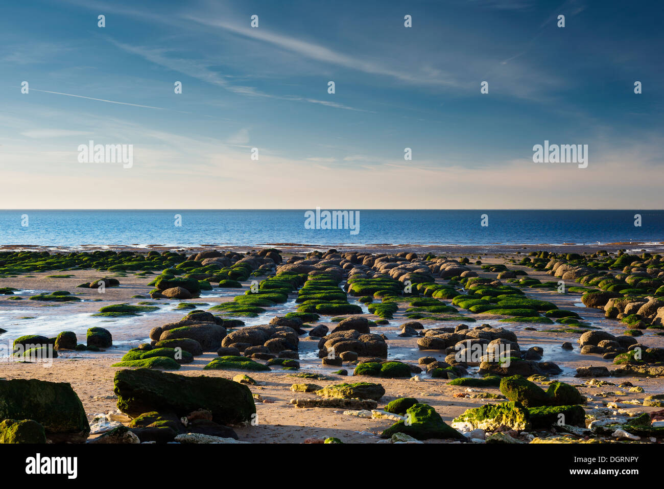 Strangely weathered sandstone, known locally as carstone, on the ...