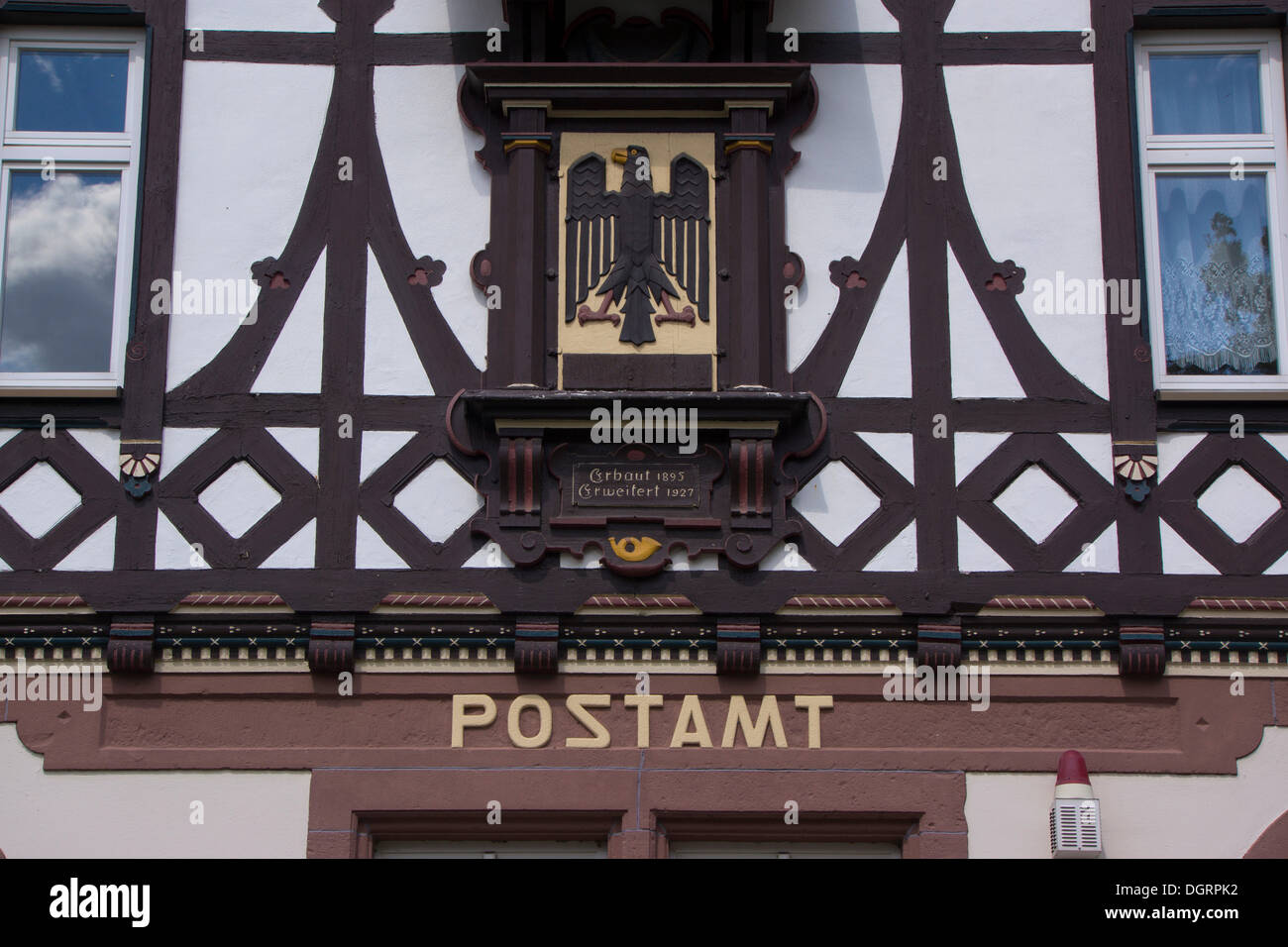Old post office, Bad Liebenstein, Bad Liebenstein, Thuringia, Germany ...