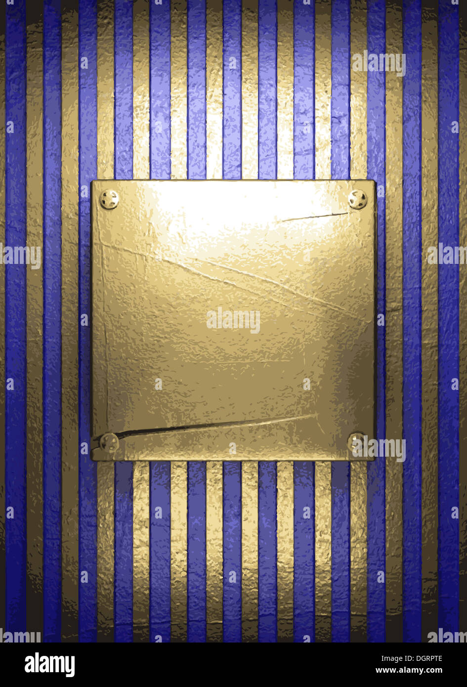 gold on blue background Stock Photo - Alamy