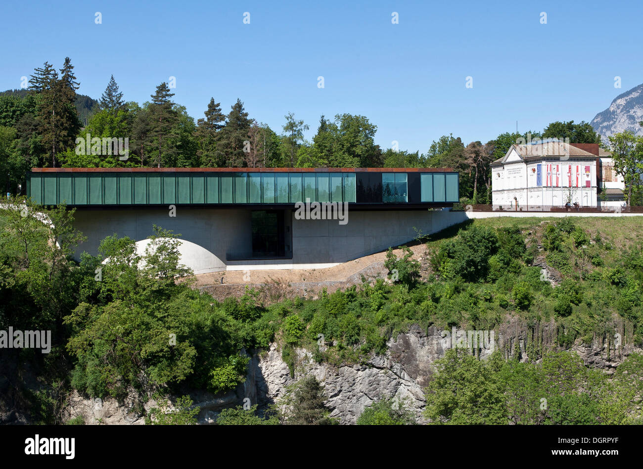 The Tirol Panorama museum with the Innsbrucker Riesenrundgemaelde giant ...