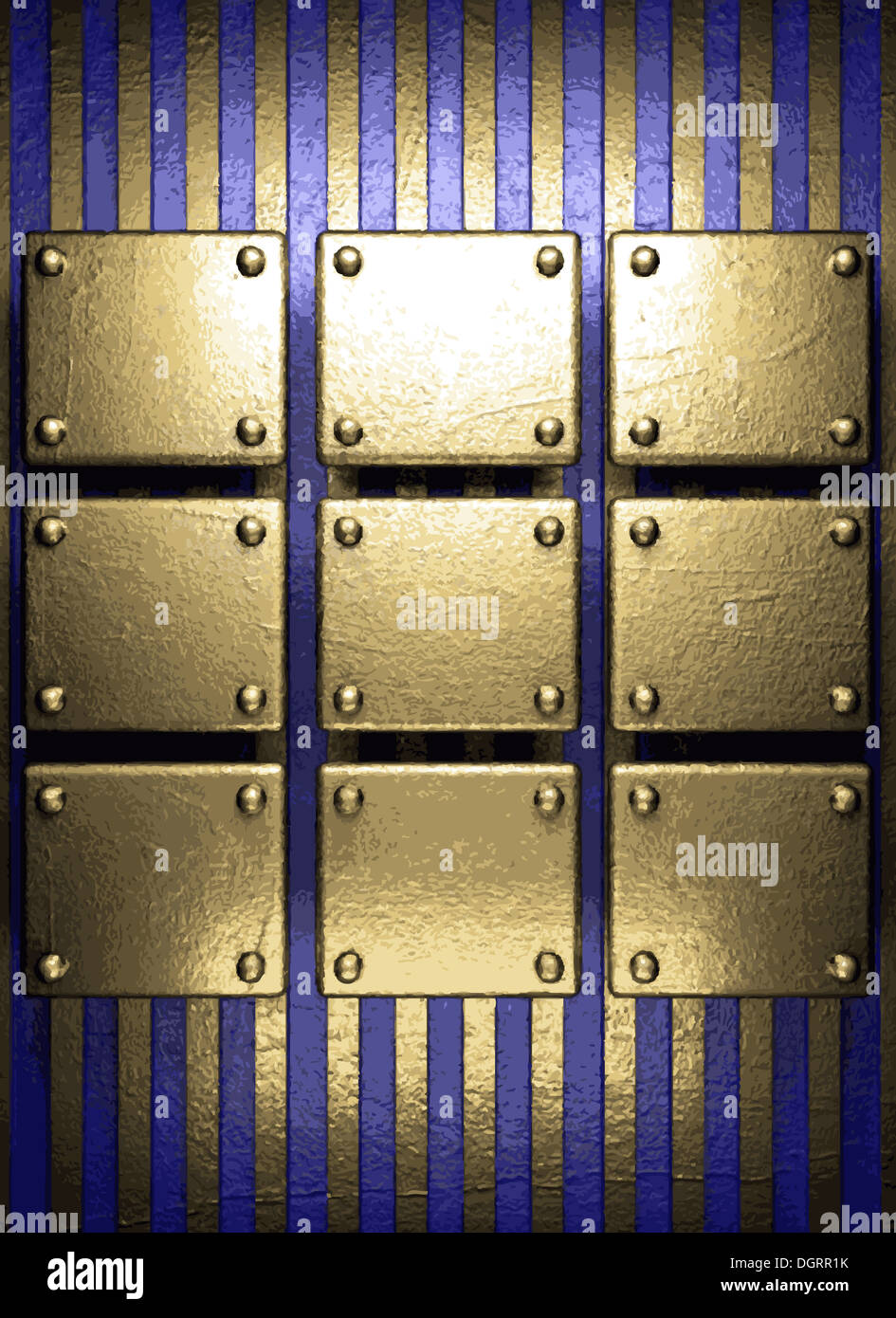 gold on blue background Stock Photo - Alamy