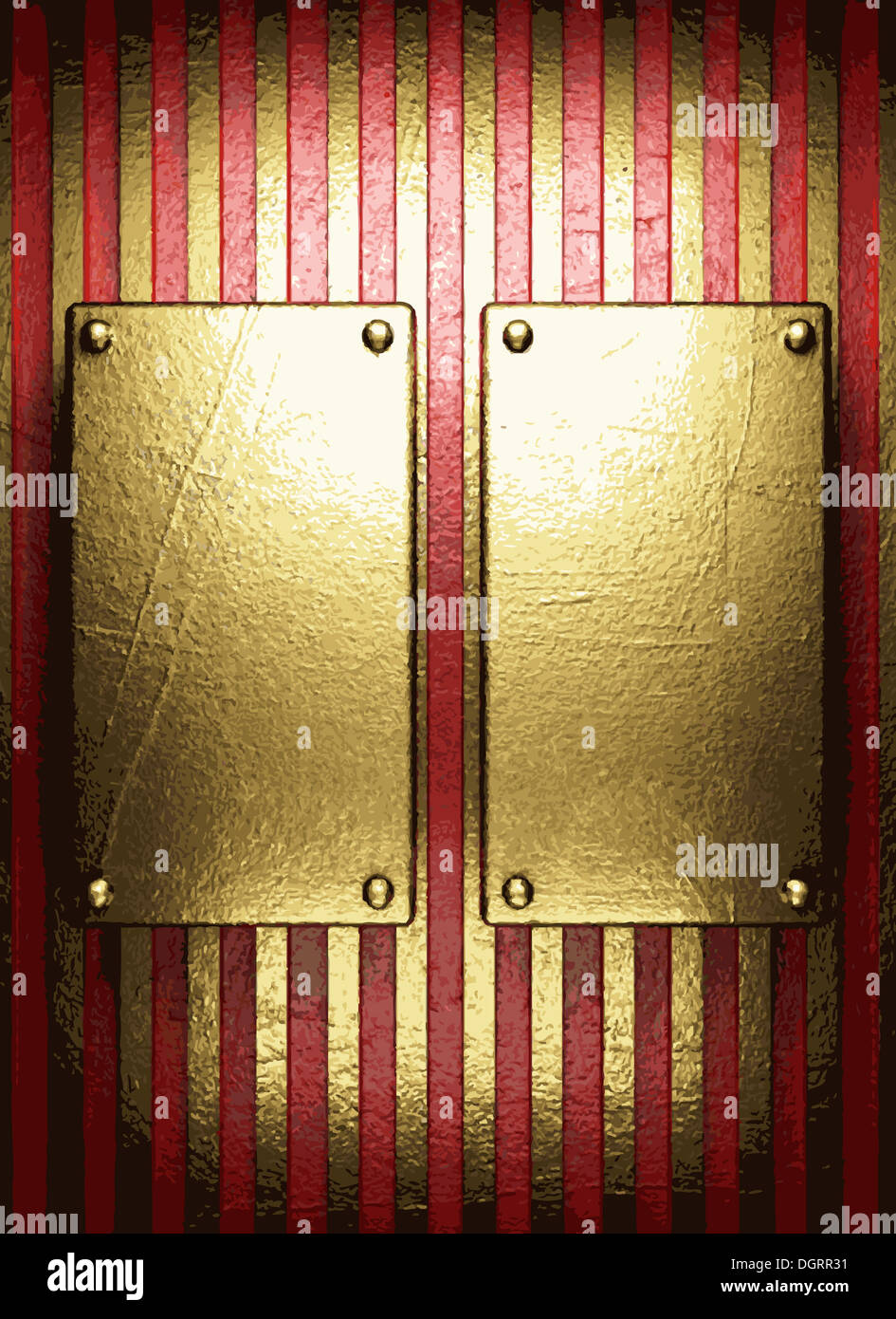 gold on red background Stock Photo - Alamy
