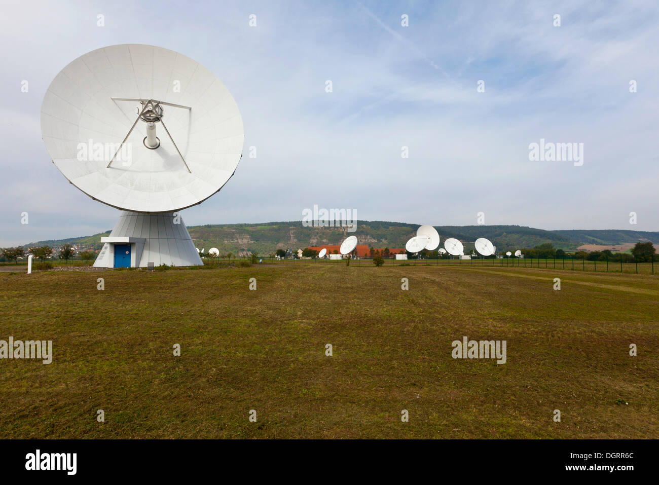 Earth station Fuchsstadt, Intelsat, satellite dishes, Hammelburg, Lower ...