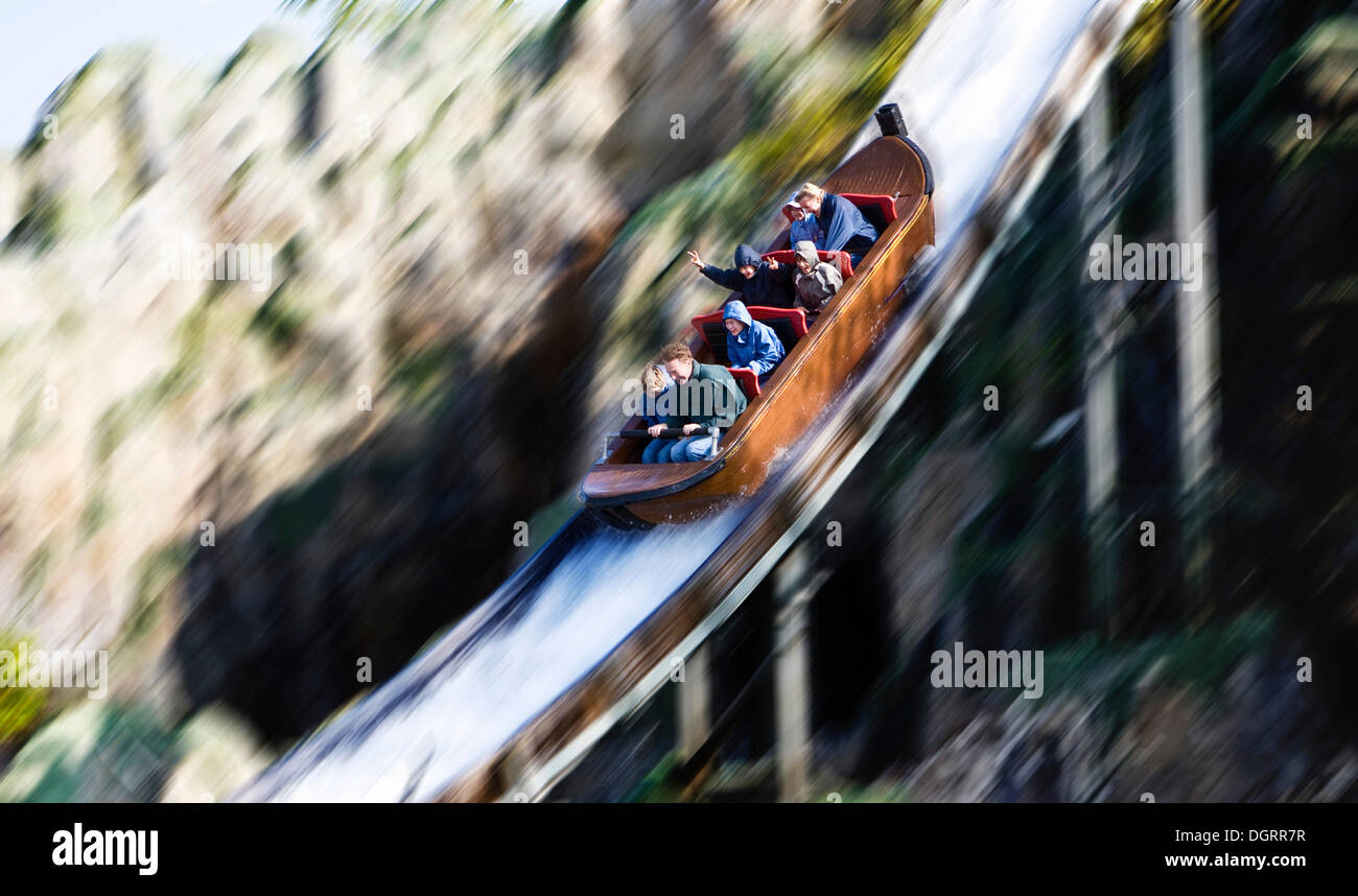 Water slide, Legoland, Guenzburg, Bavaria Stock Photo - Alamy