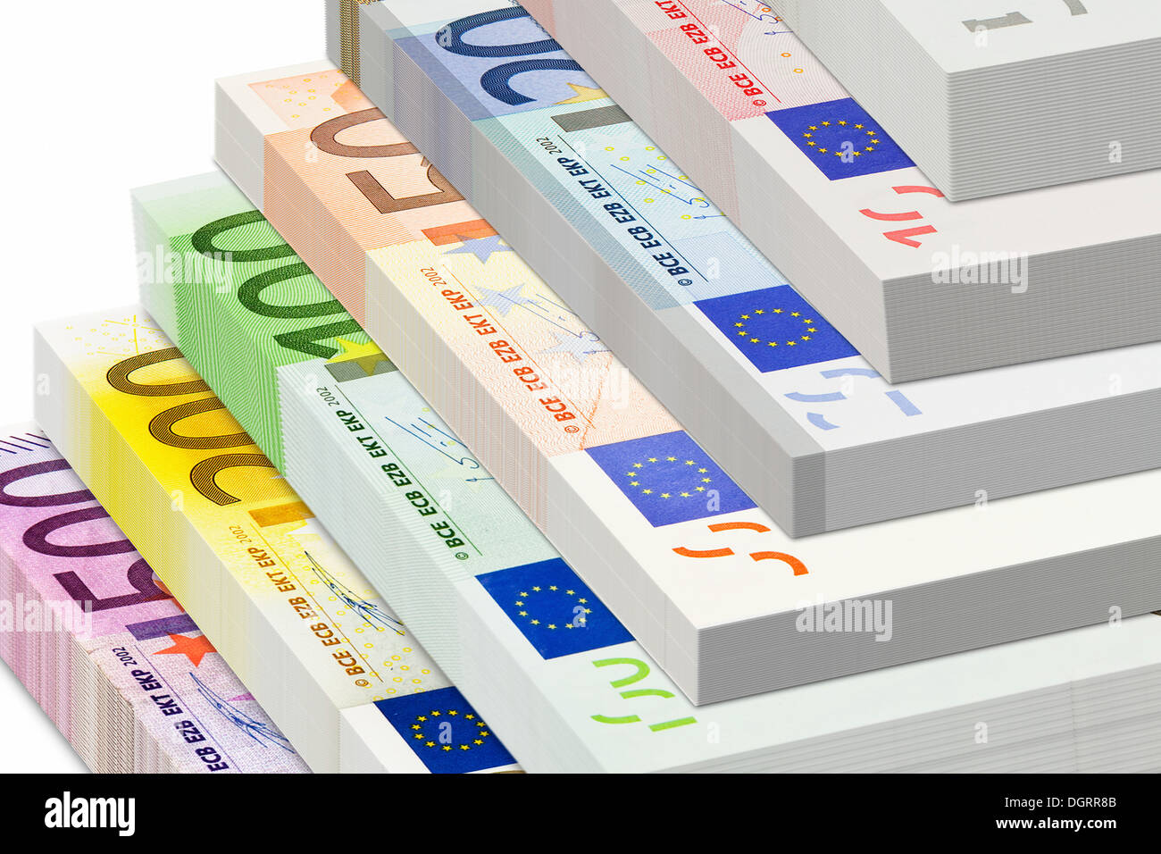 100 euro banknotes bundled hi-res stock photography and images - Alamy