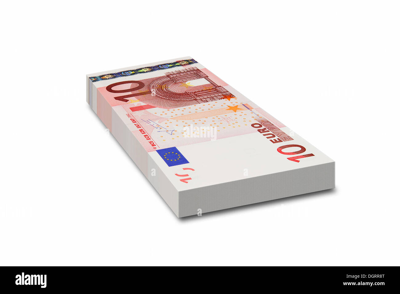 10 notes Cut Out Stock Images & Pictures - Alamy