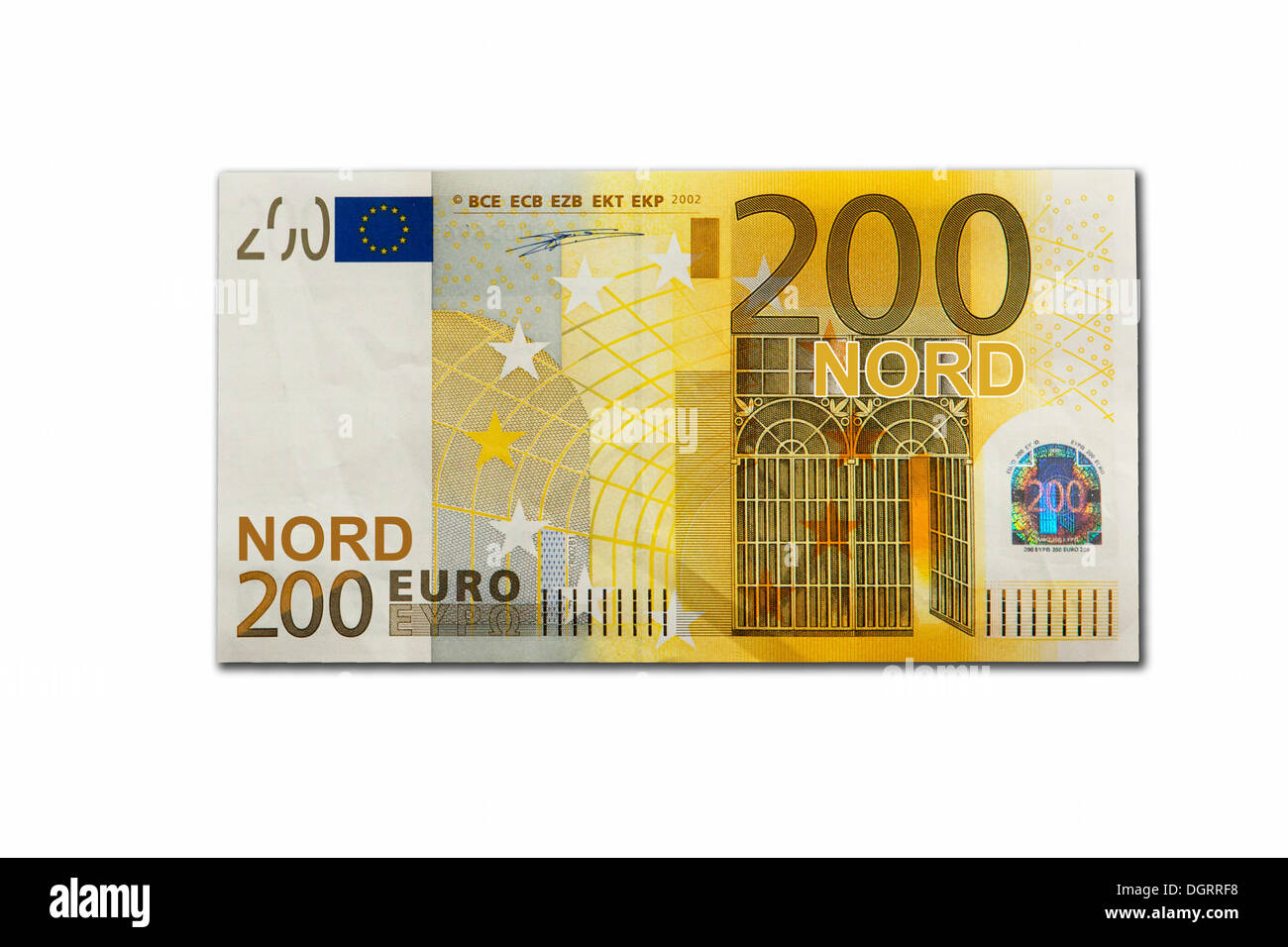 Symbolic icon, disintegration of the euro and the introduction of the ...