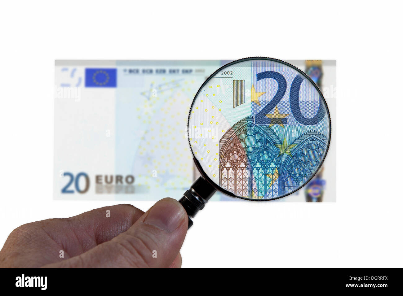20 euro banknote hi-res stock photography and images - Alamy