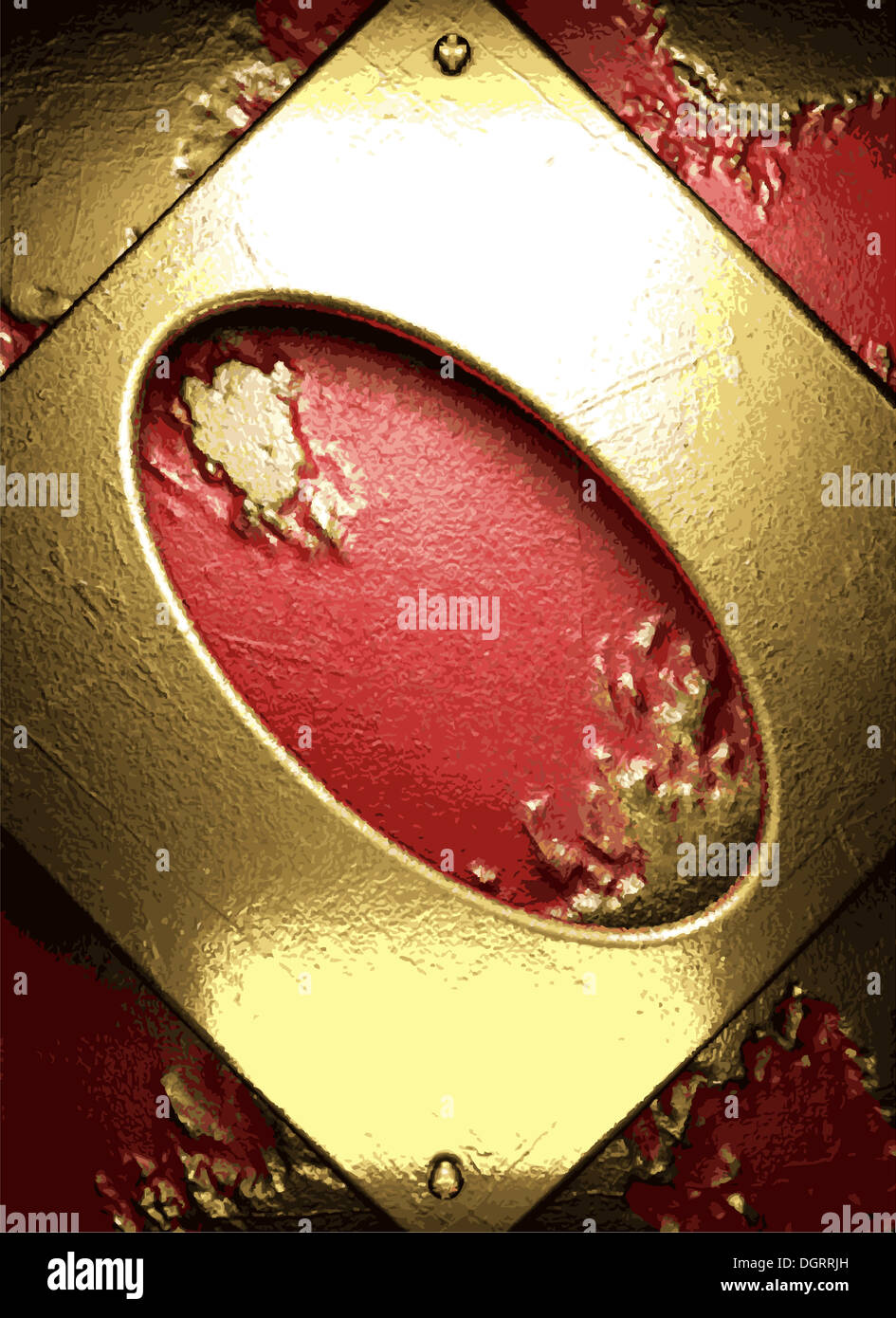 gold on red background Stock Photo - Alamy