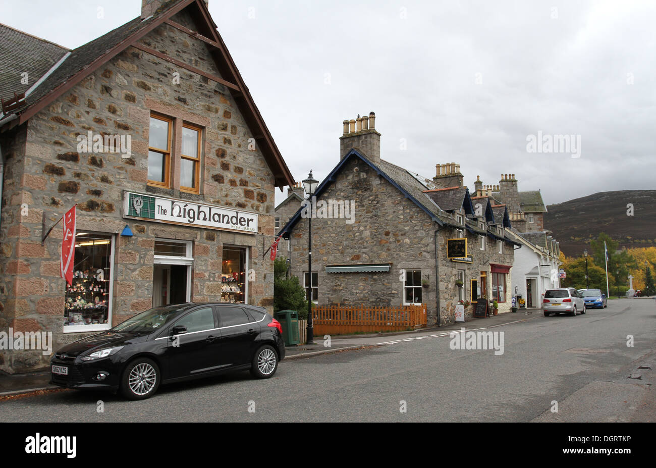 Braemar Street Scene Scotland High Resolution Stock Photography and ...