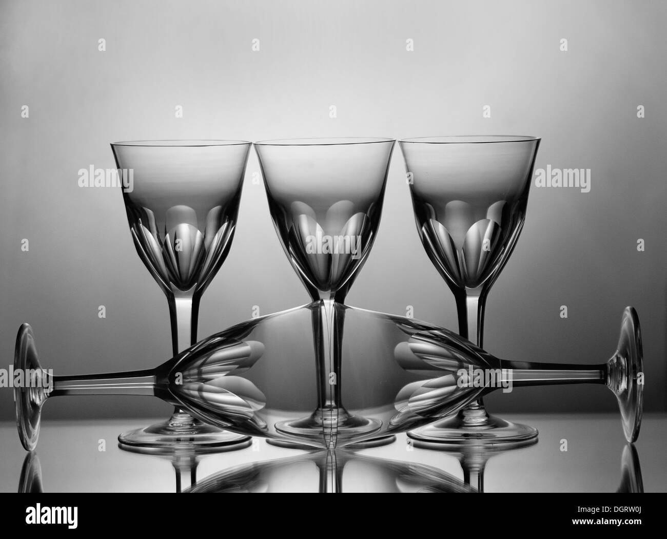 Glass Black And White High Resolution Stock Photography and Images - Alamy