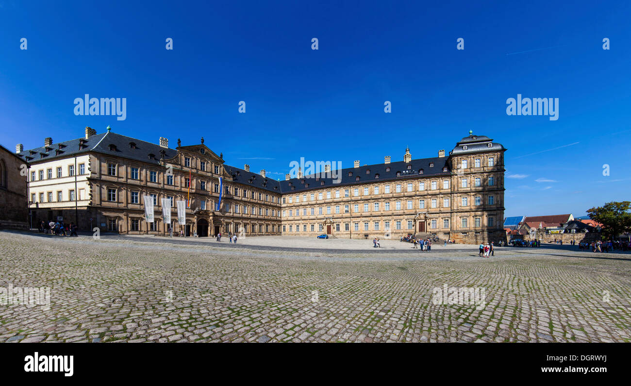 Neue Residenz palace, Bamberg, Upper Franconia, Bavaria, PublicGround ...
