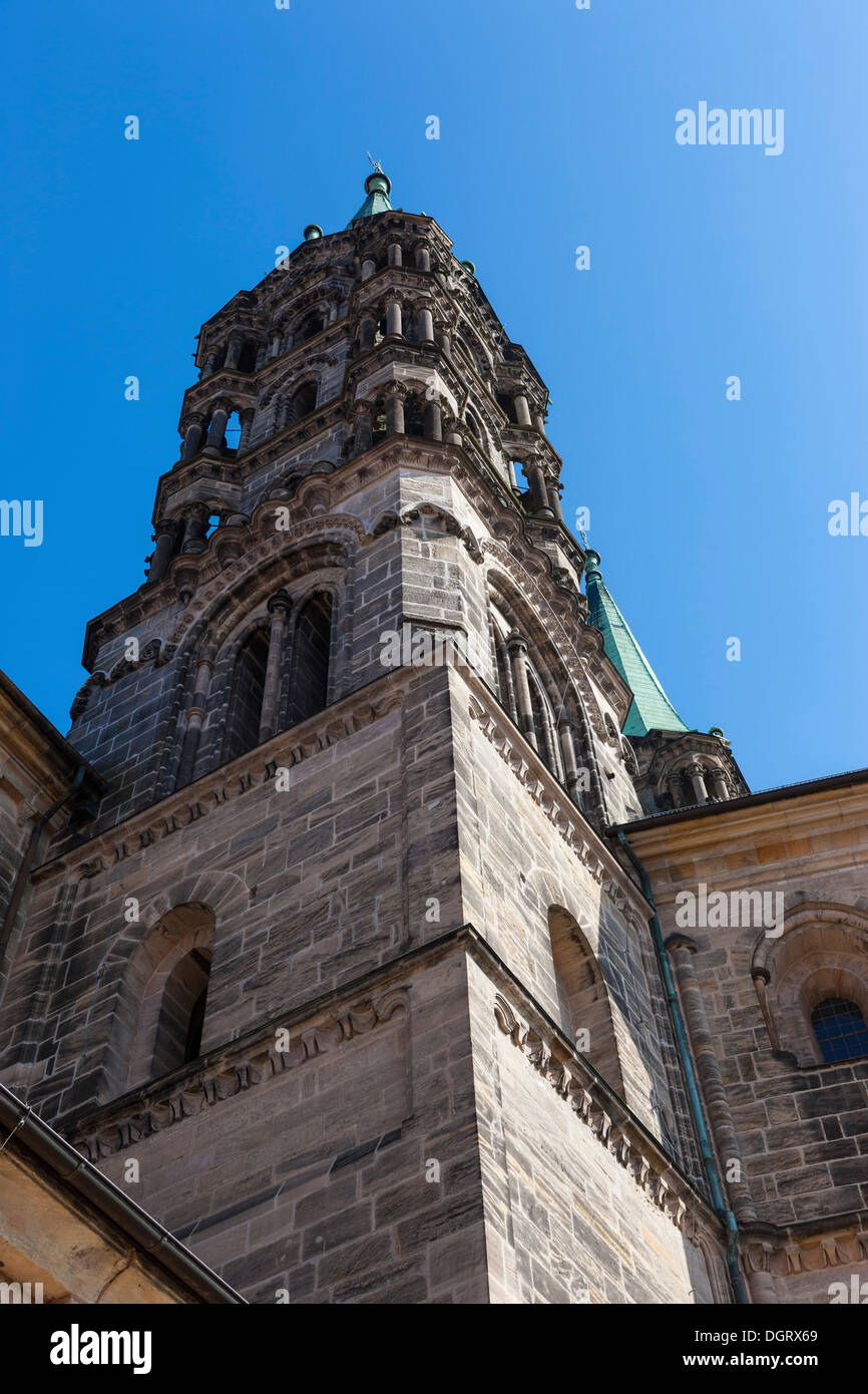 Bamberg Cathedral on Cathedral Square, a UNESCO World Heritage Site ...