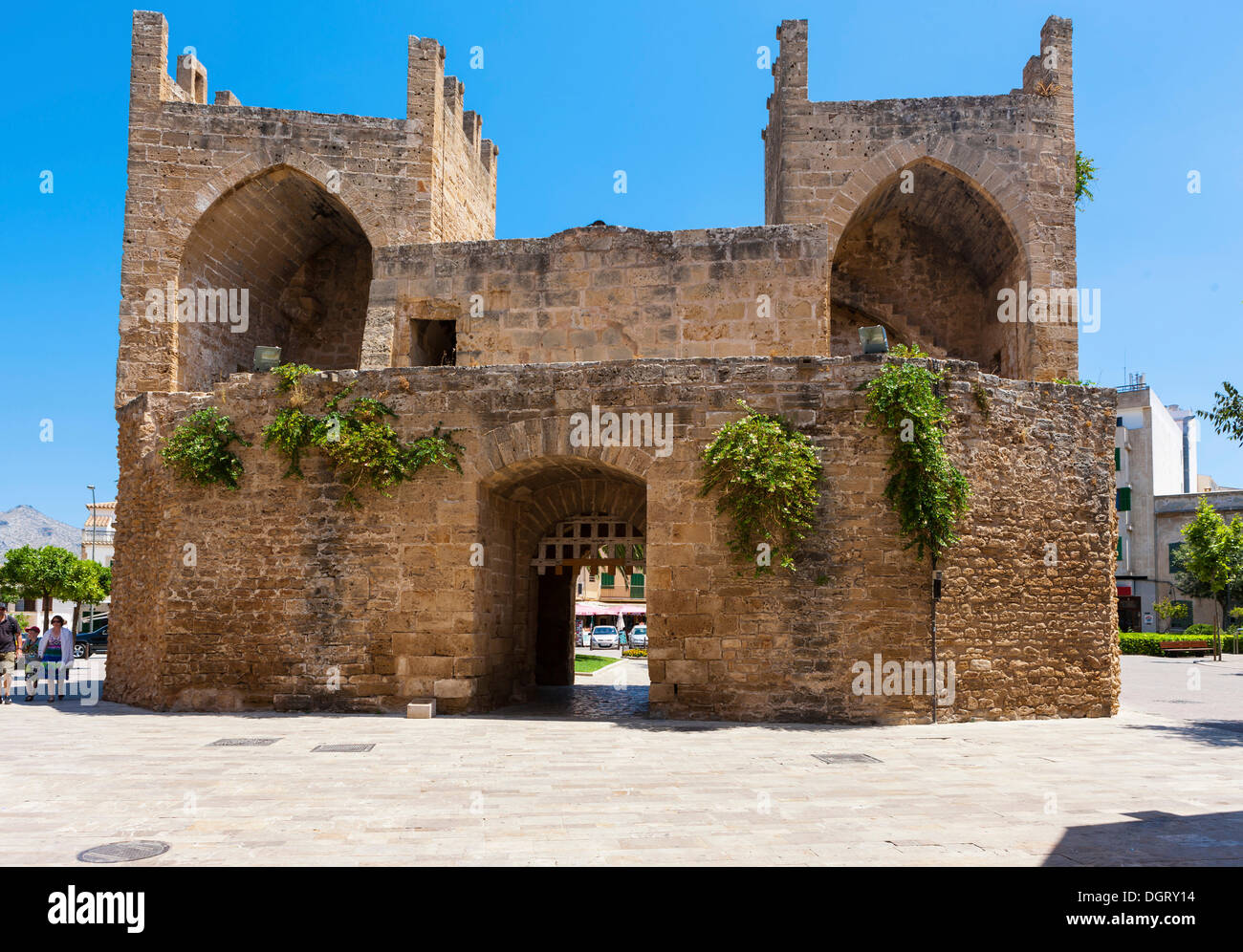 Alcudia city walls hi-res stock photography and images - Alamy
