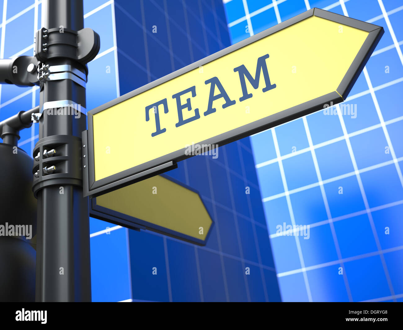 Business Concept. Team Sign Stock Photo - Alamy