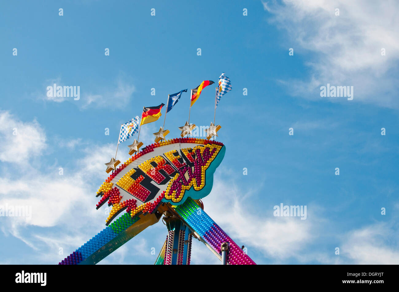 Colorful lights at the oktoberfest hi-res stock photography and images ...