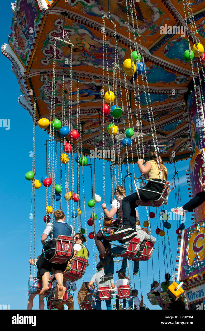 Chairoplane, Oktoberfest, Munich, Bavaria Stock Photo - Alamy