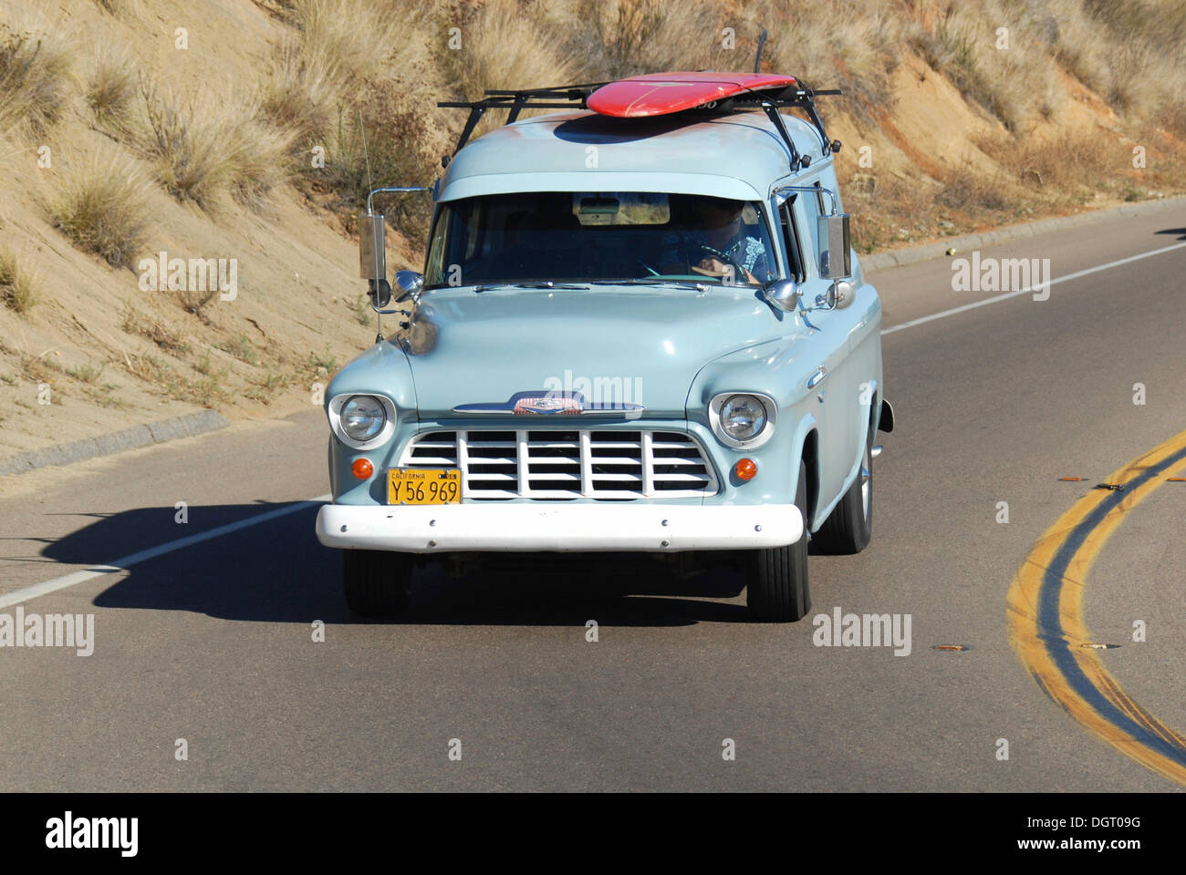 Chevrolet, vintage car in San Diego, California, USA Stock Photo - Alamy