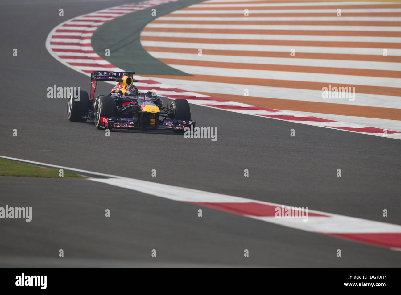 New Delhi, India. 25th Oct, 2013. SEBASTIAN VETTEL of Germany and ...