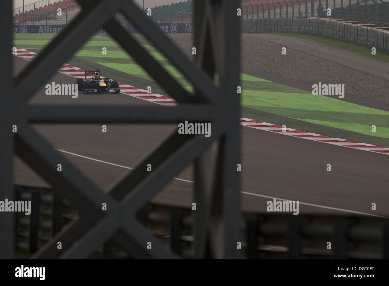 New Delhi, India. 25th Oct, 2013. SEBASTIAN VETTEL of Germany and ...