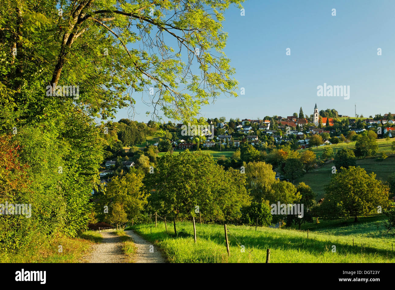Dinkelberg mountain, view of Obereichsel, Rheinfelden - Baden, Baden ...