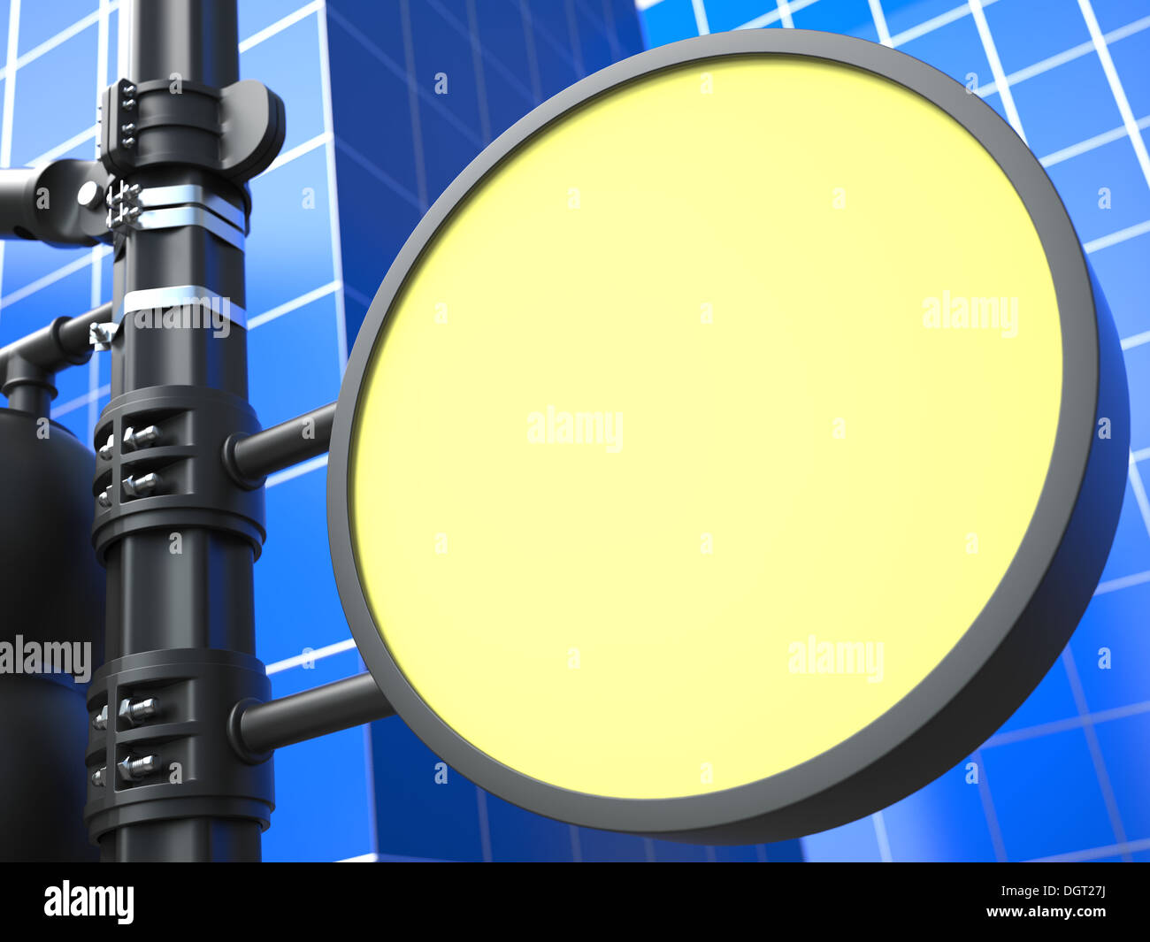 Round blank hi-res stock photography and images - Alamy