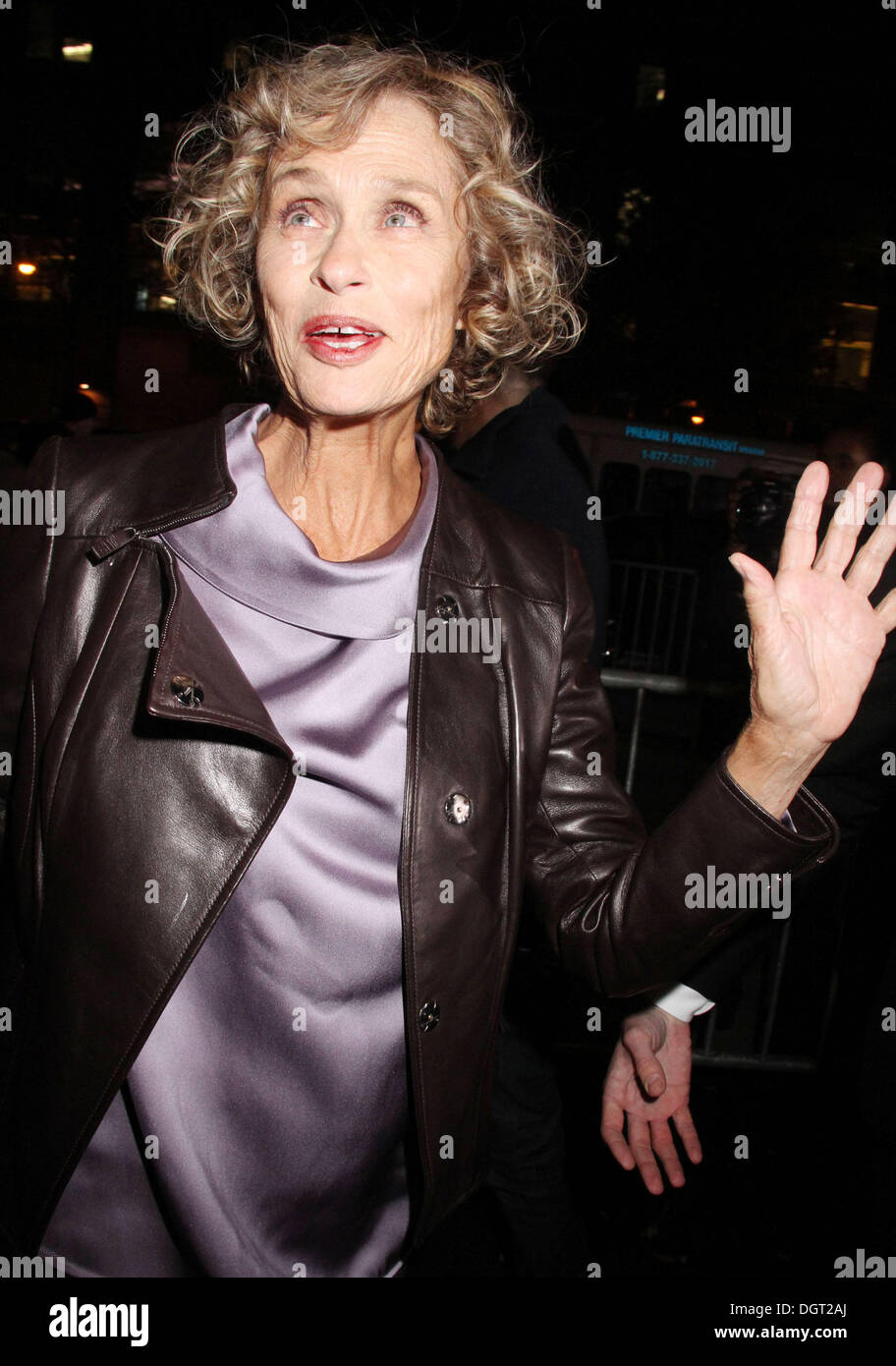 Oct. 24, 2013 - New York, U.S. - Model LAUREN HUTTON arrives for the ...