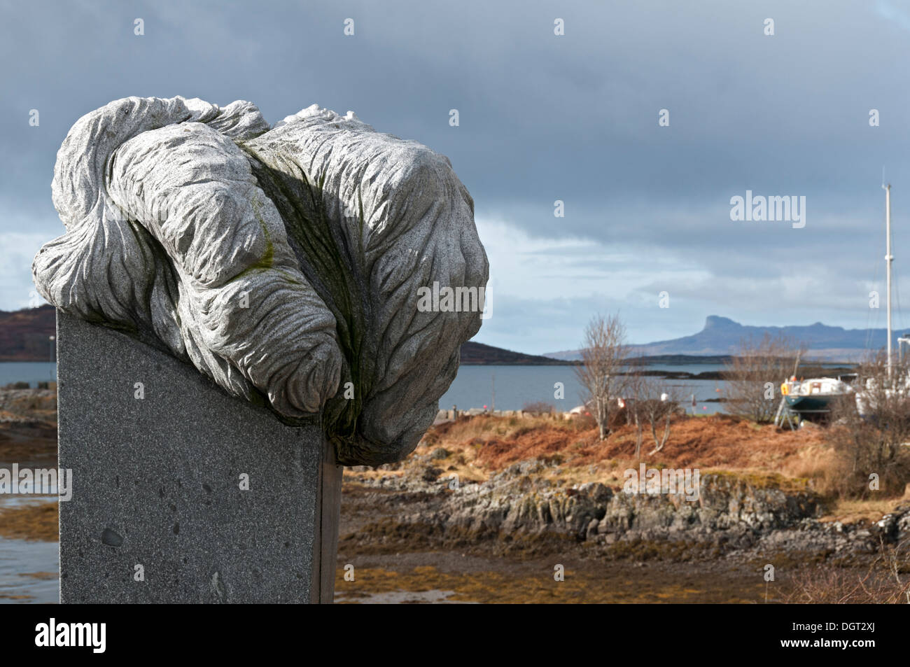 The Czech Memorial at Arisaig, Highland, Scotland, UK. To commemorate ...