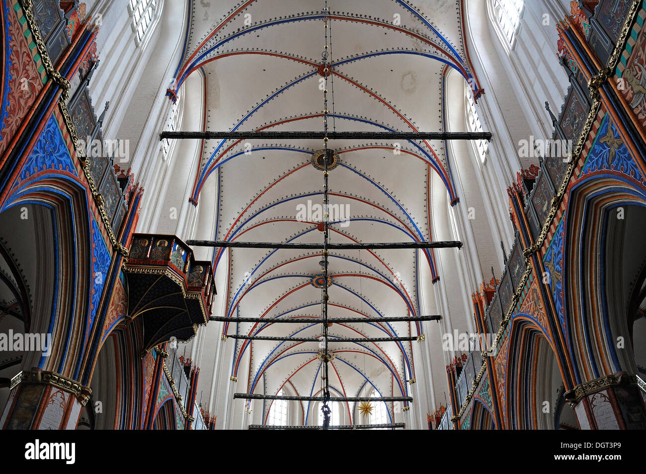 Interior of st nikolai church hi-res stock photography and images - Alamy