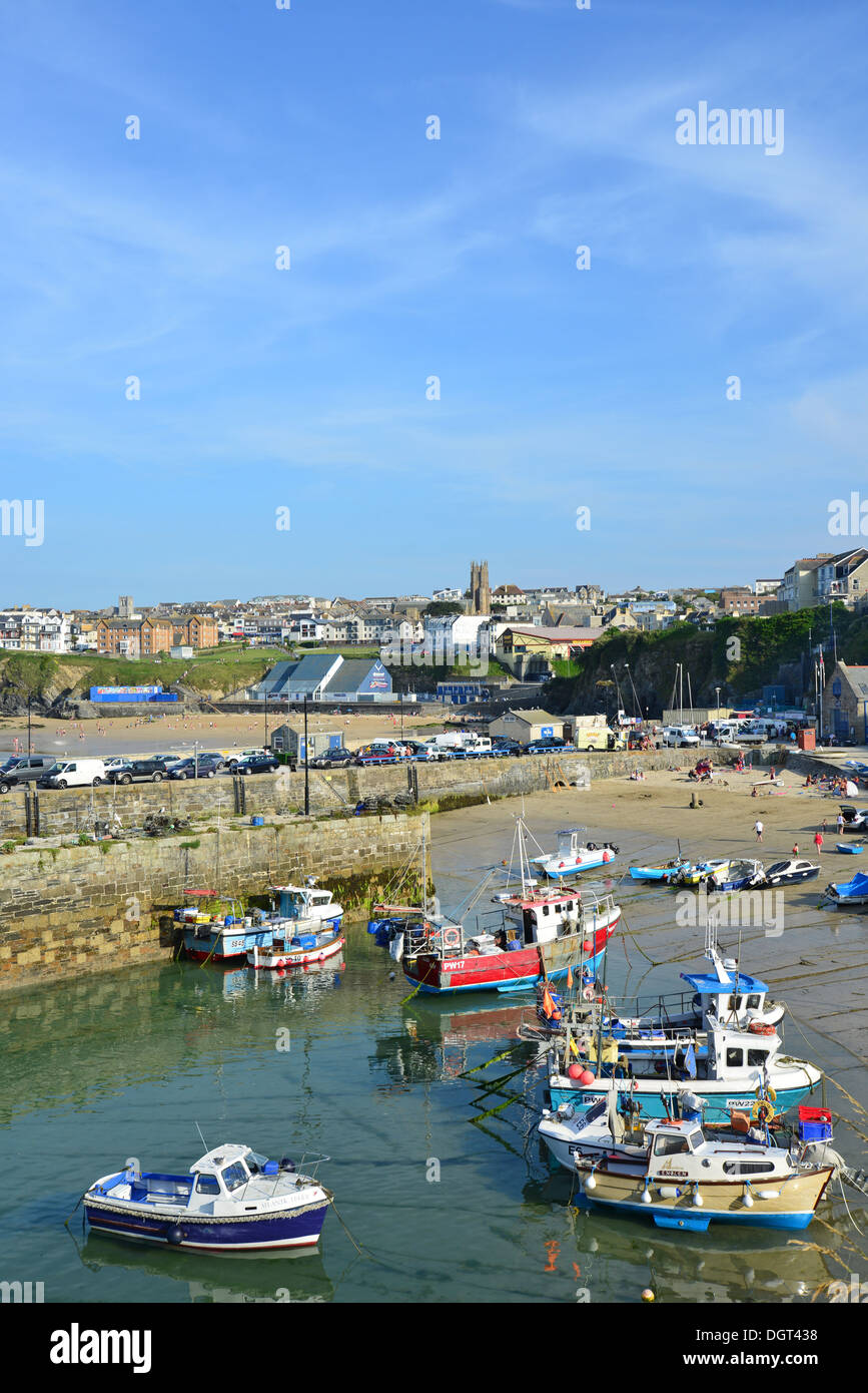Newquay town centre center hi-res stock photography and images - Alamy
