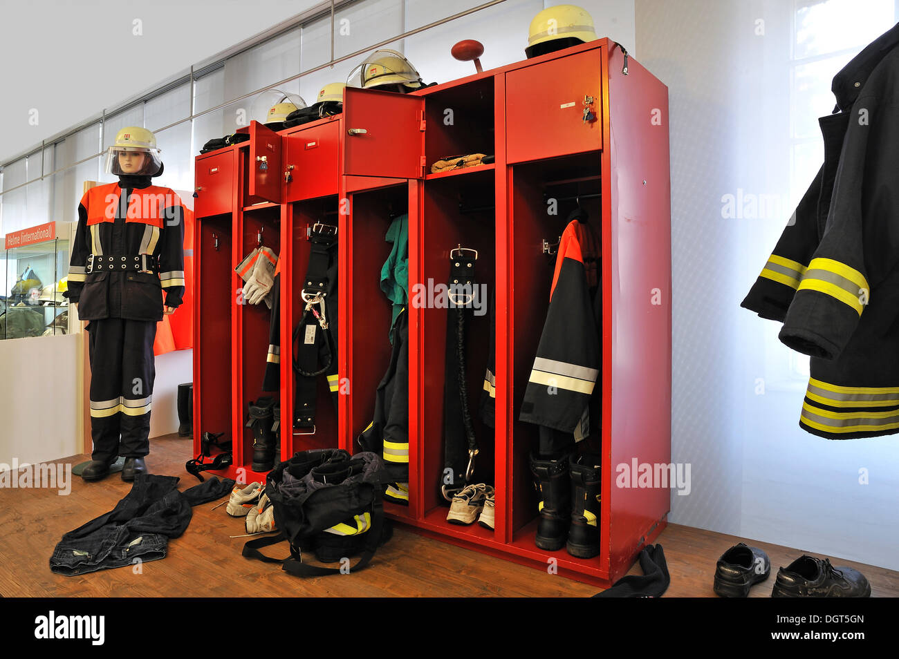 Opened firefighter's lockers during a fire alarm, left a mannequin ...