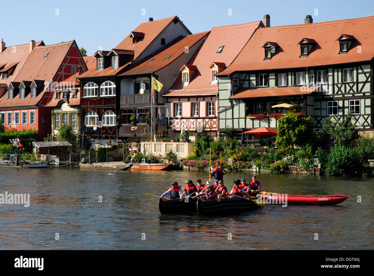Little Venice at the Regnitz river, UNESCO World Heritage Site Bamberg ...