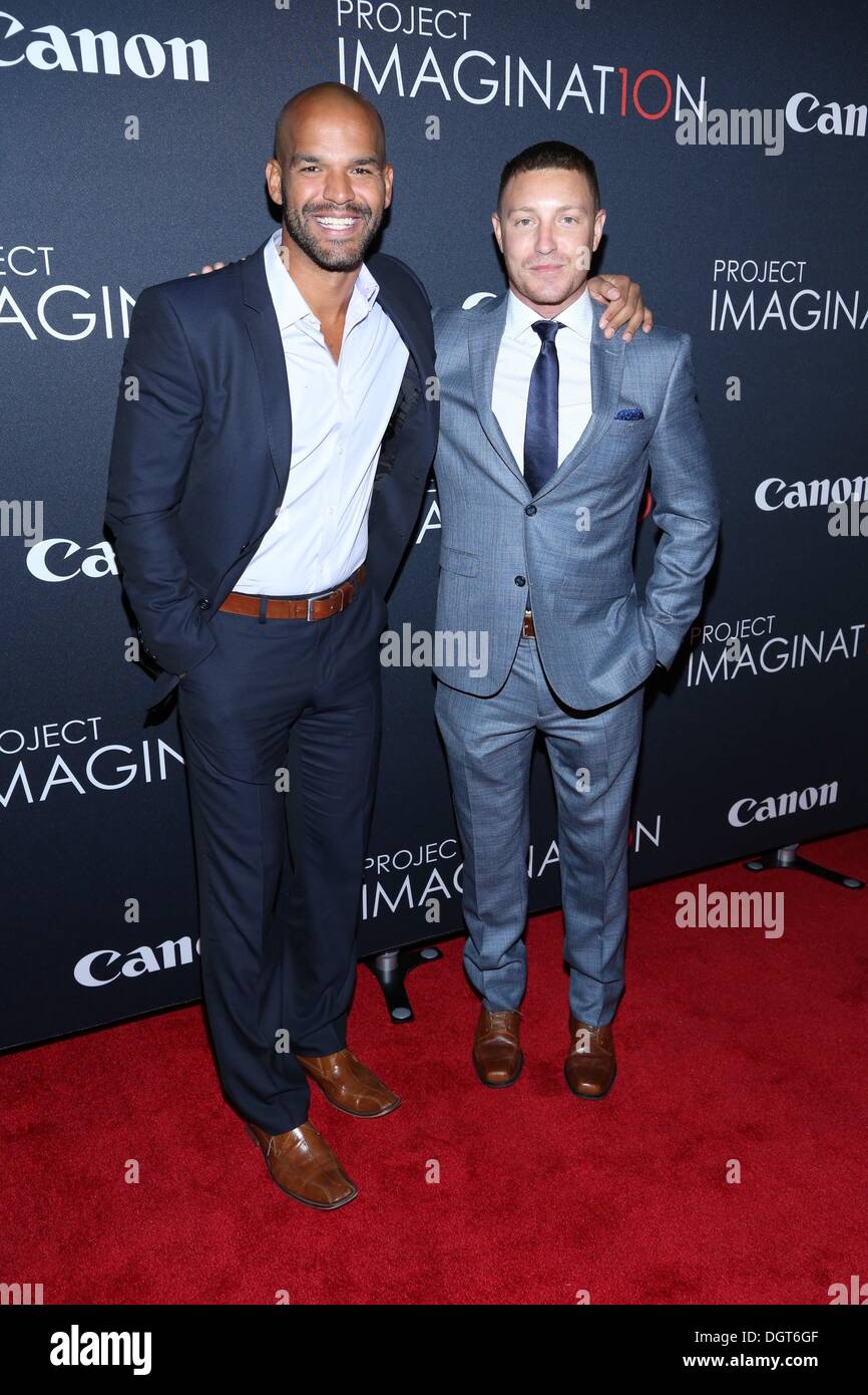 New York, NY, USA. 24th Oct, 2013. Lane Garrison, Amaury Nolasco at ...