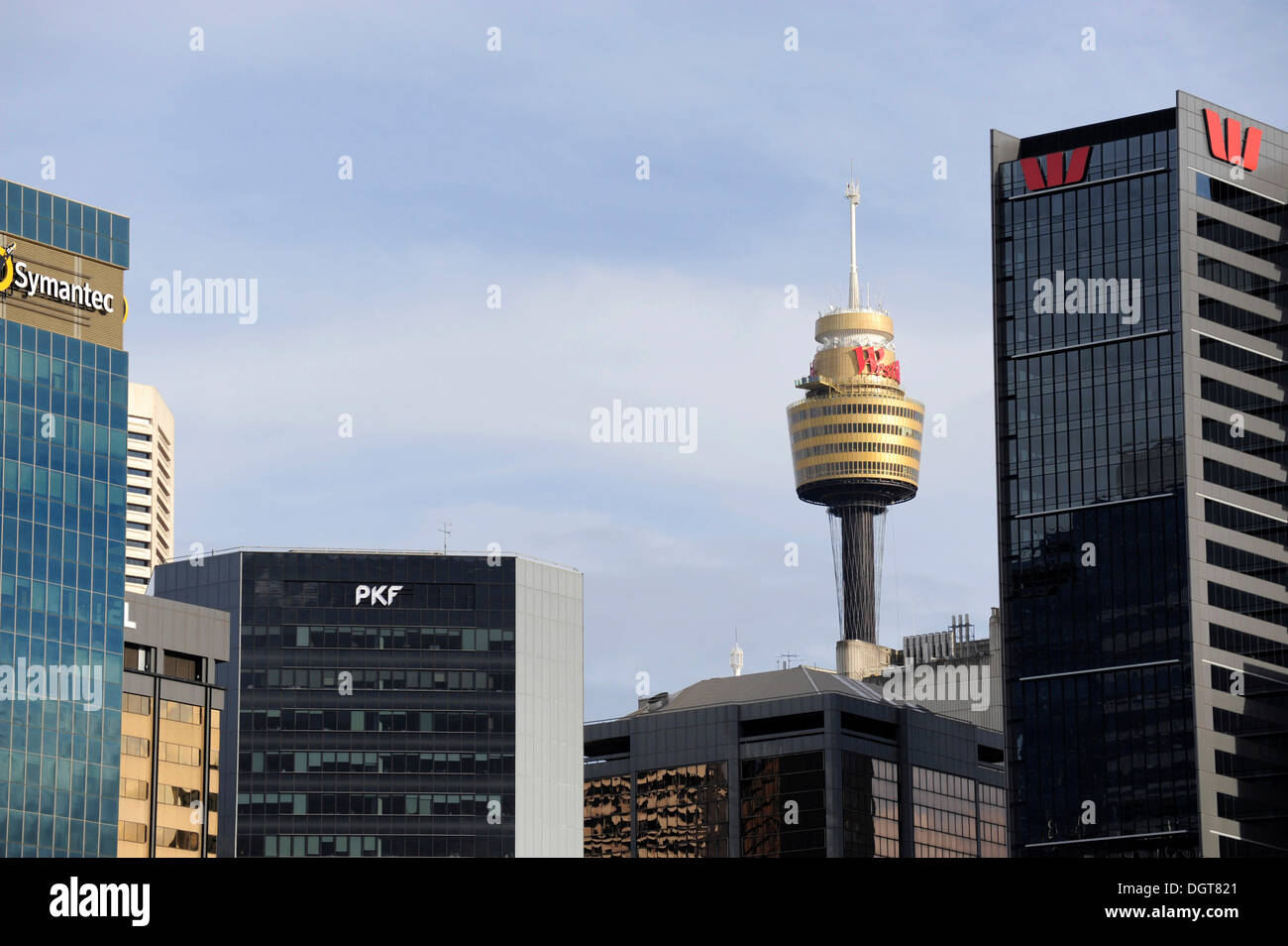Sydney Tower, AMP television tower, Central Business District, CBD ...
