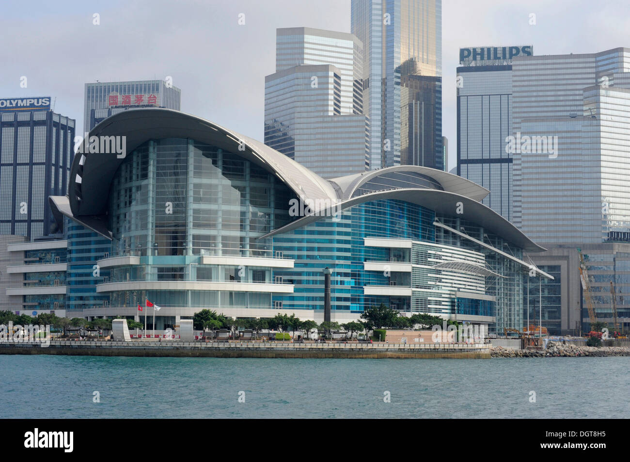 HKCEC, Hong Kong Convention and Exhibition Centre at the harbour ...