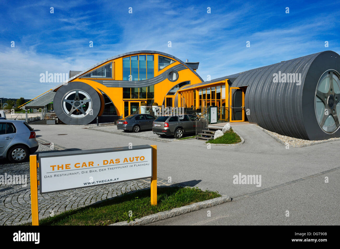 The Car, Restaurant at Obertrumer See Lake, Salzburg Lake District ...